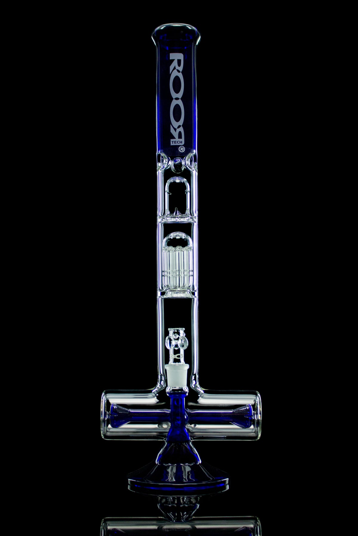 ROOR® Tech 22” Inline with 10 Arm Tree Perk Full Blue Color — ROOR RETAIL