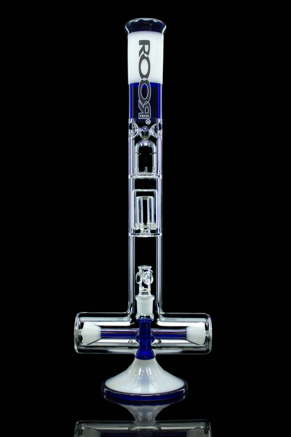 ROOR® Tech 22” Inline with Barrel Perk White & Blue Colors — ROOR RETAIL