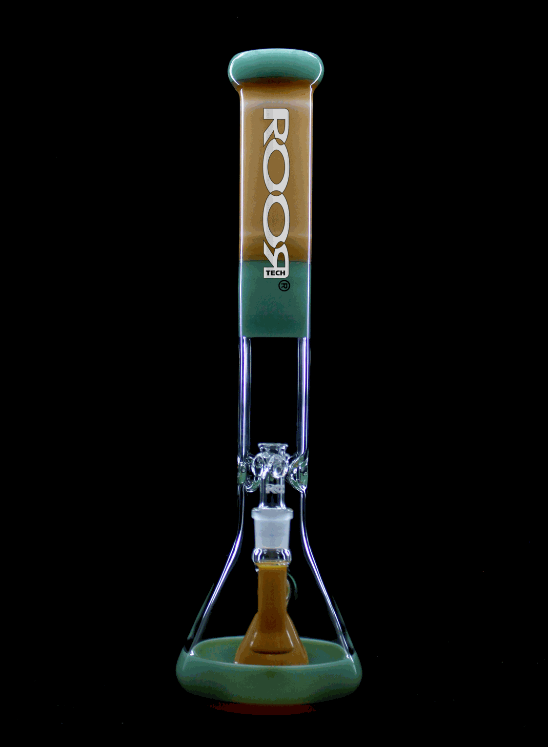 ROOR® Tech Fixed 18" Beaker 50x5 Tangie & Mint — ROOR RETAIL