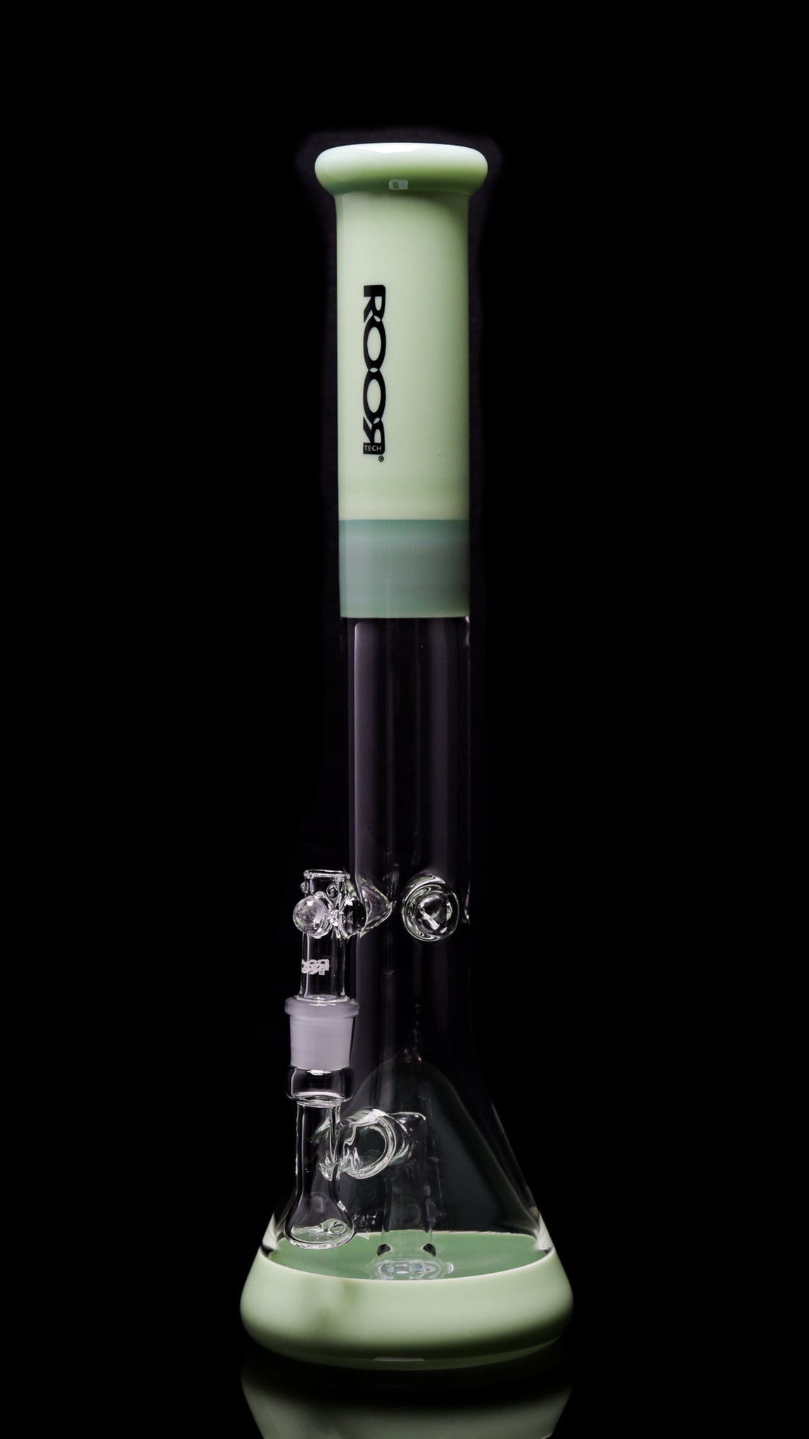 ROOR® Tech Fixed 18" Beaker 50x5mm Milky & Mint — ROOR RETAIL