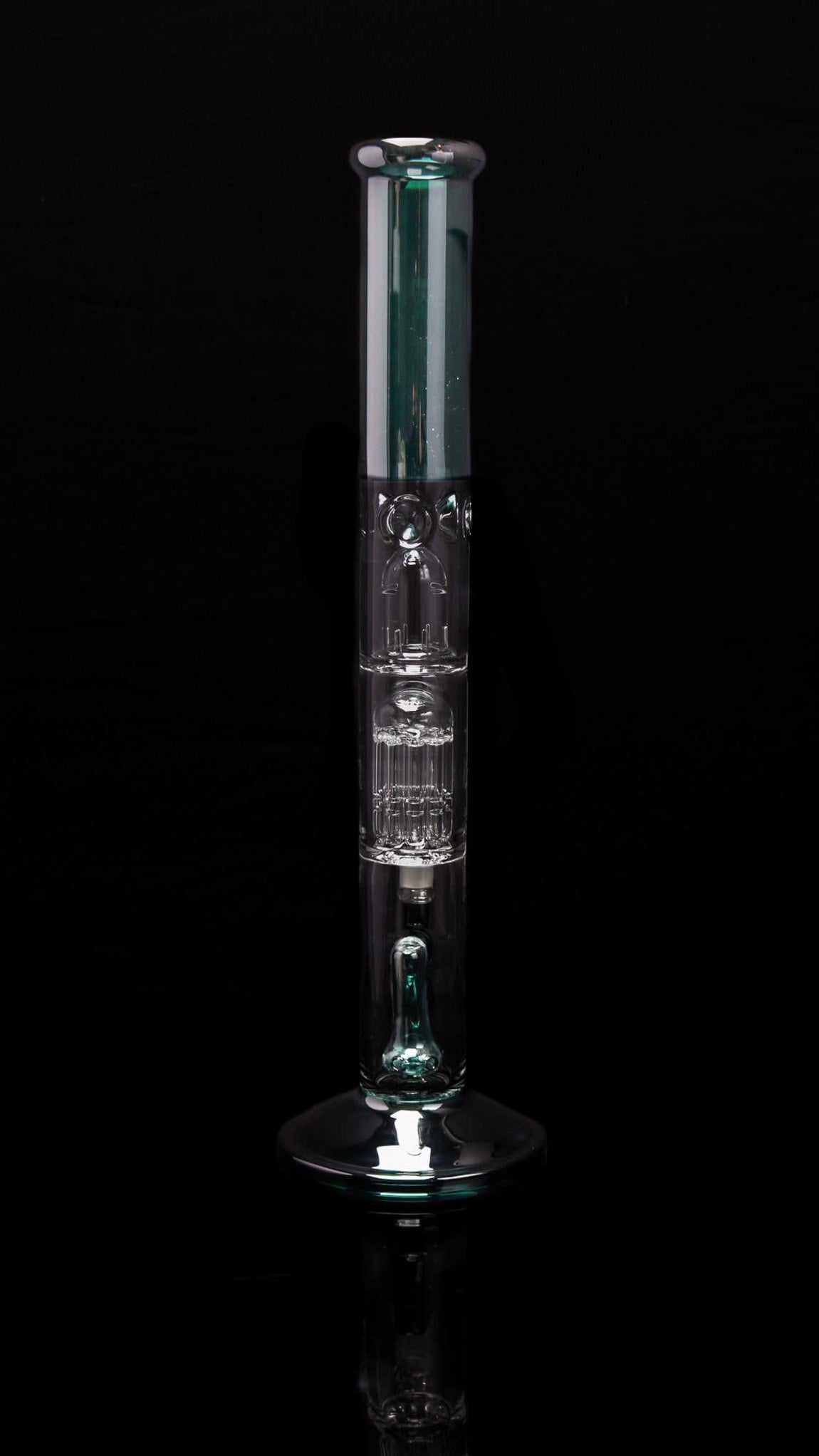 ROOR® Tech Fixed 18” Straight 50x5mm 10 Arm Tree Perc Full Jade — ROOR ...